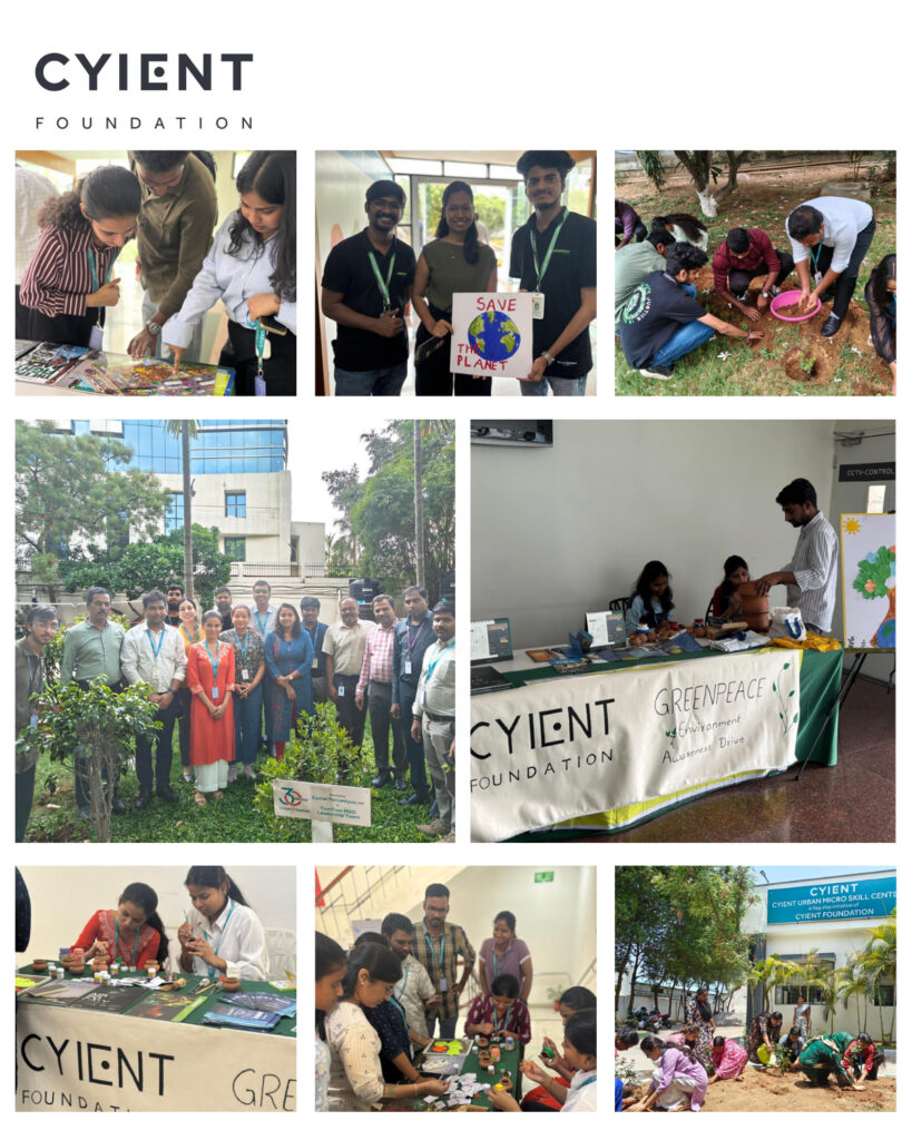 Building a Greener Tomorrow: Cyient Foundation’s Environmental ...